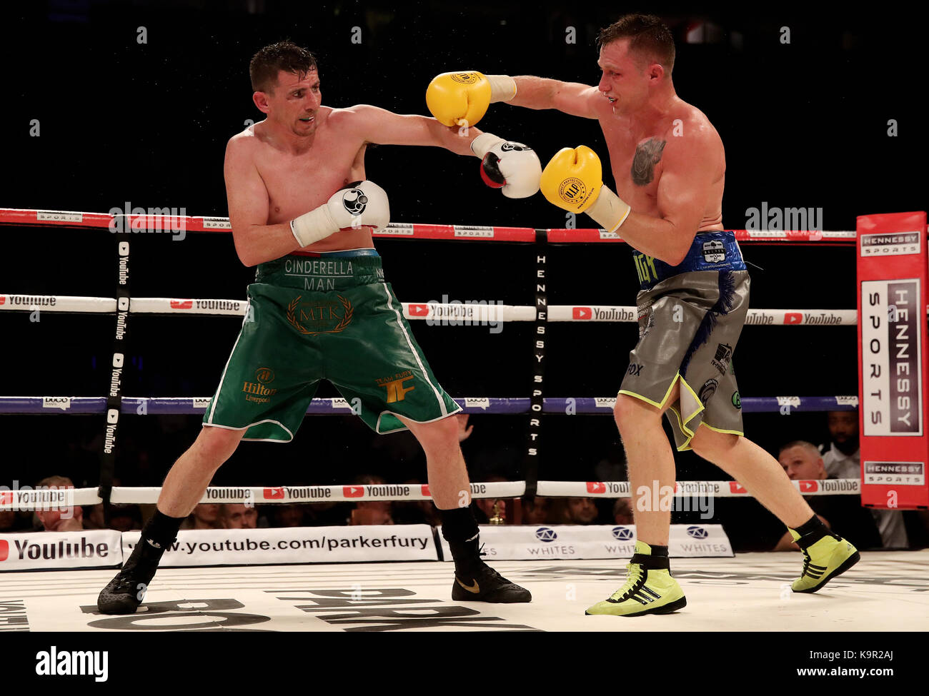Peter McDonagh (left) and Shayne Singleton during the super ...