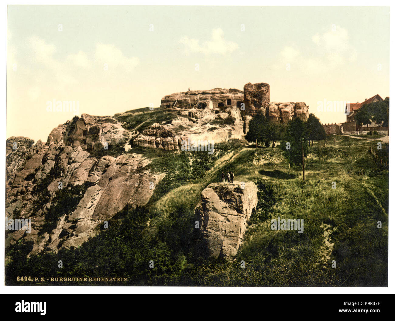 Regenstein Castle near Blankenburg (Ruins), Hartz, Germany ...