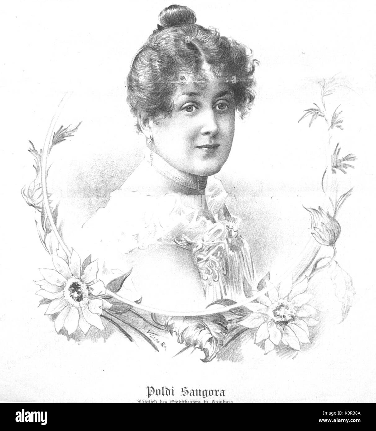 Poldi Sangora 1900 Vilimek Stock Photo - Alamy