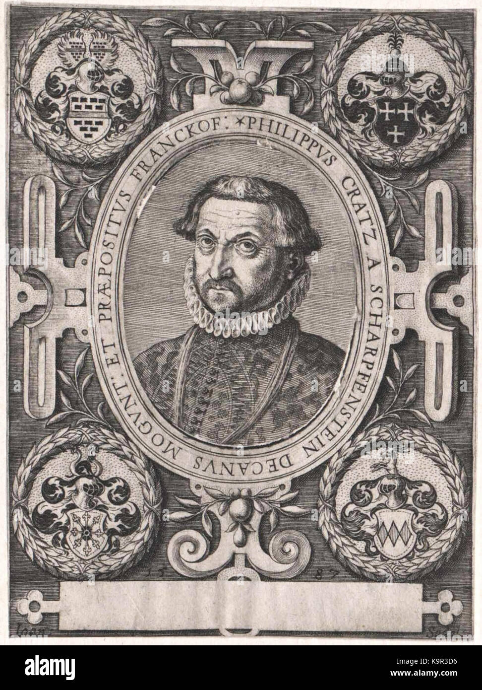 Philipp Kratz von Scharfenstein 2 a Stock Photo - Alamy