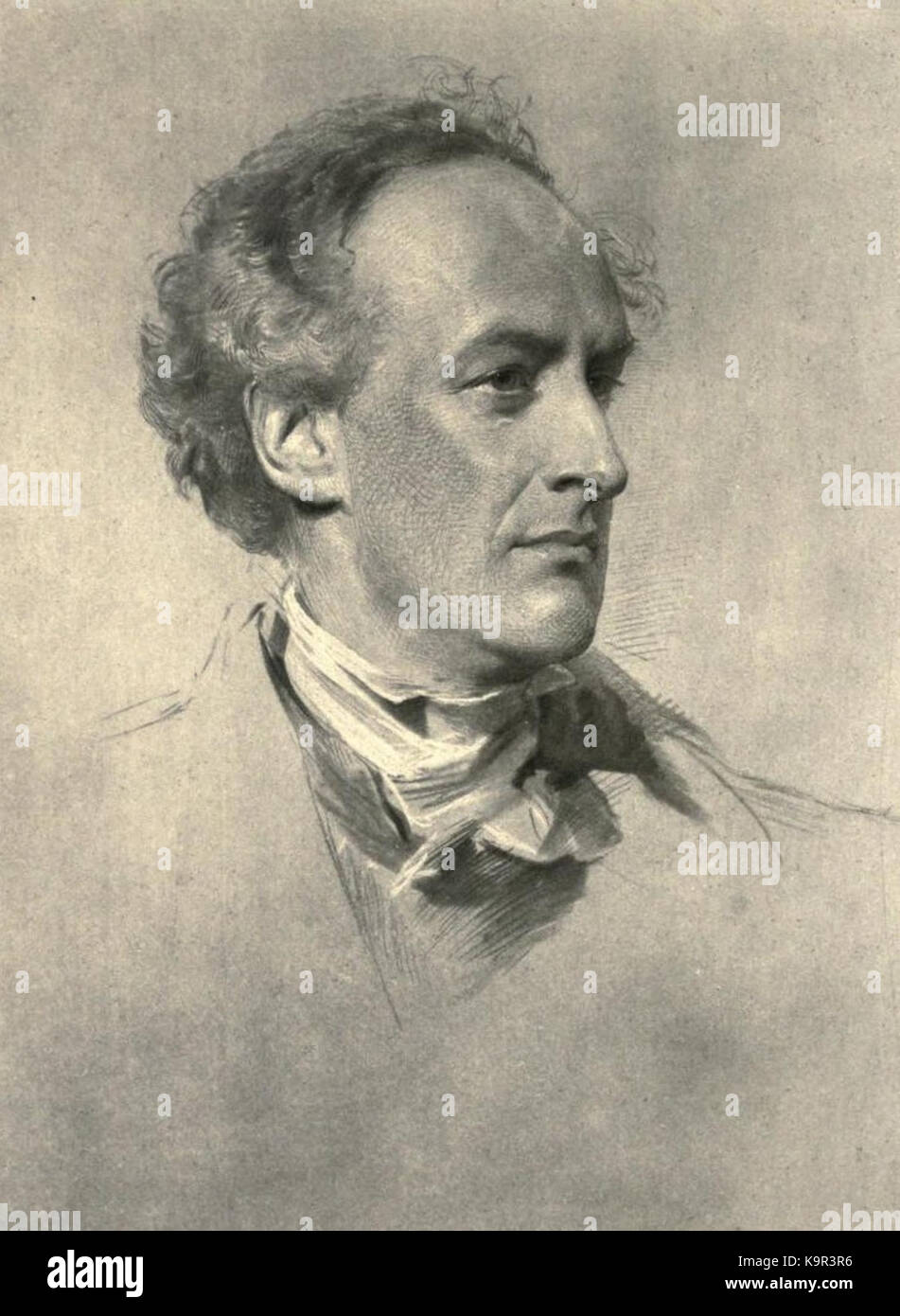 This portrait of Henry George Liddell, a notable figure in 19th-century ...