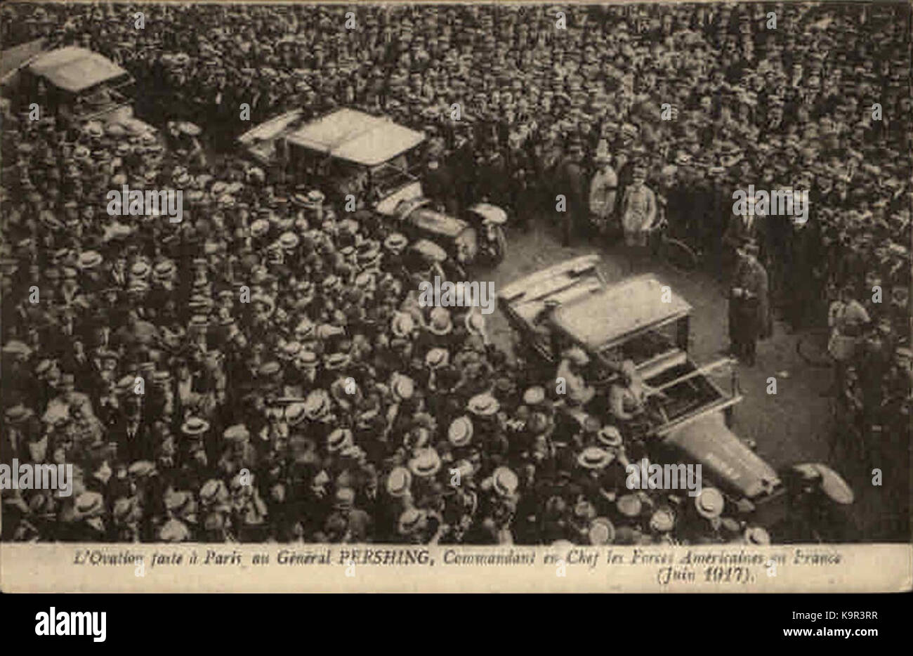 Pershing paris 1917 Stock Photo - Alamy