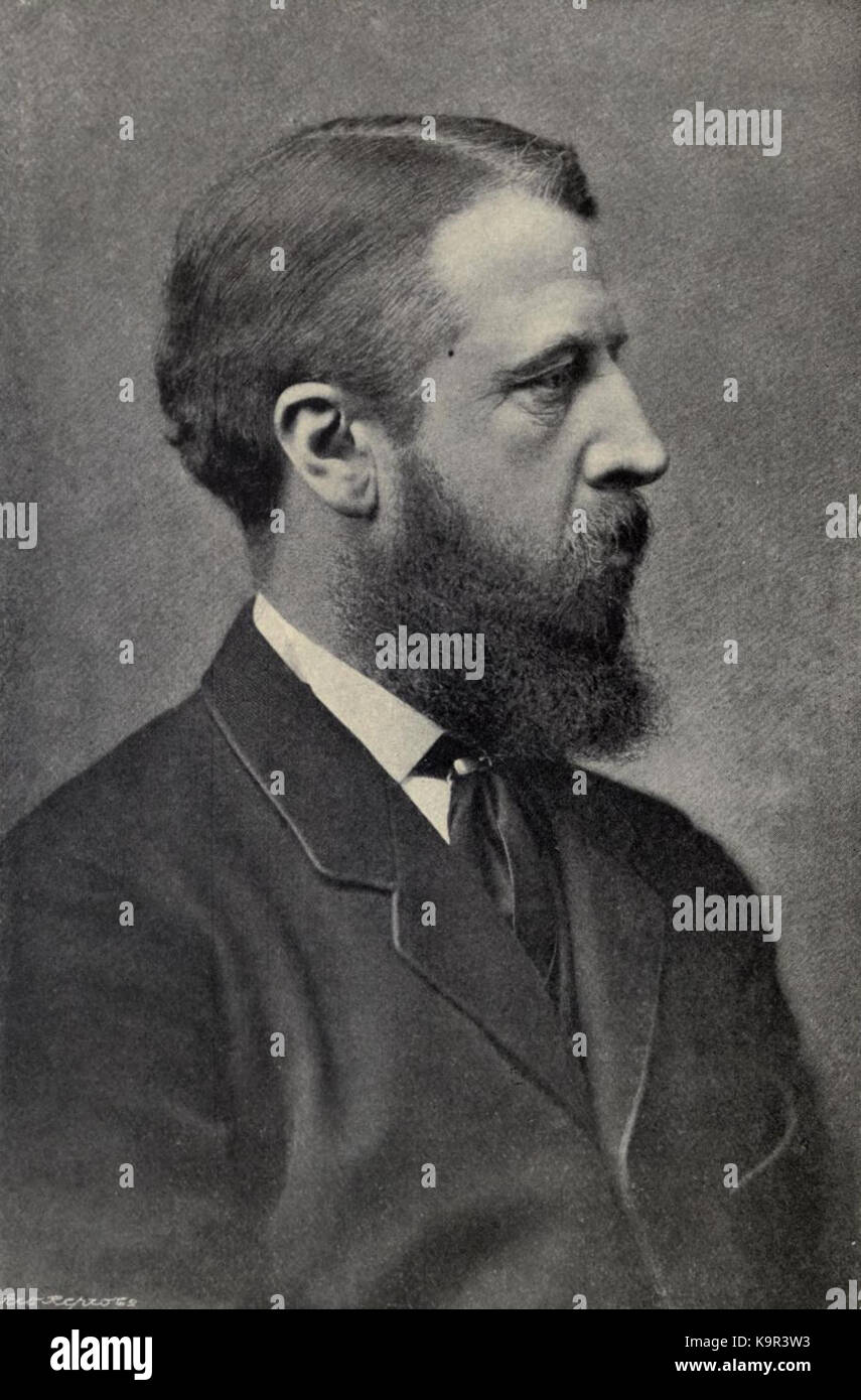Photo of Spencer Cavendish, 8th Duke of Devonshire Stock Photo - Alamy