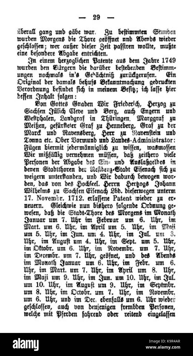 PETER(1896) Die alte Stadtbefestigung (Eisenachs) p29 Stock Photo - Alamy