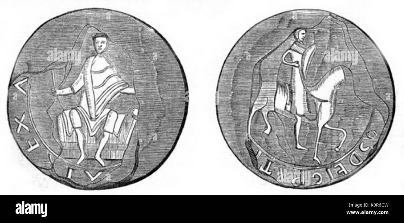 King stephen 12th century hi-res stock photography and images - Alamy