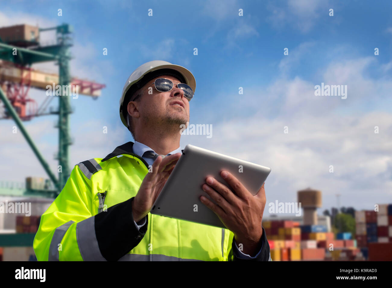 Port inspector hi-res stock photography and images - Alamy