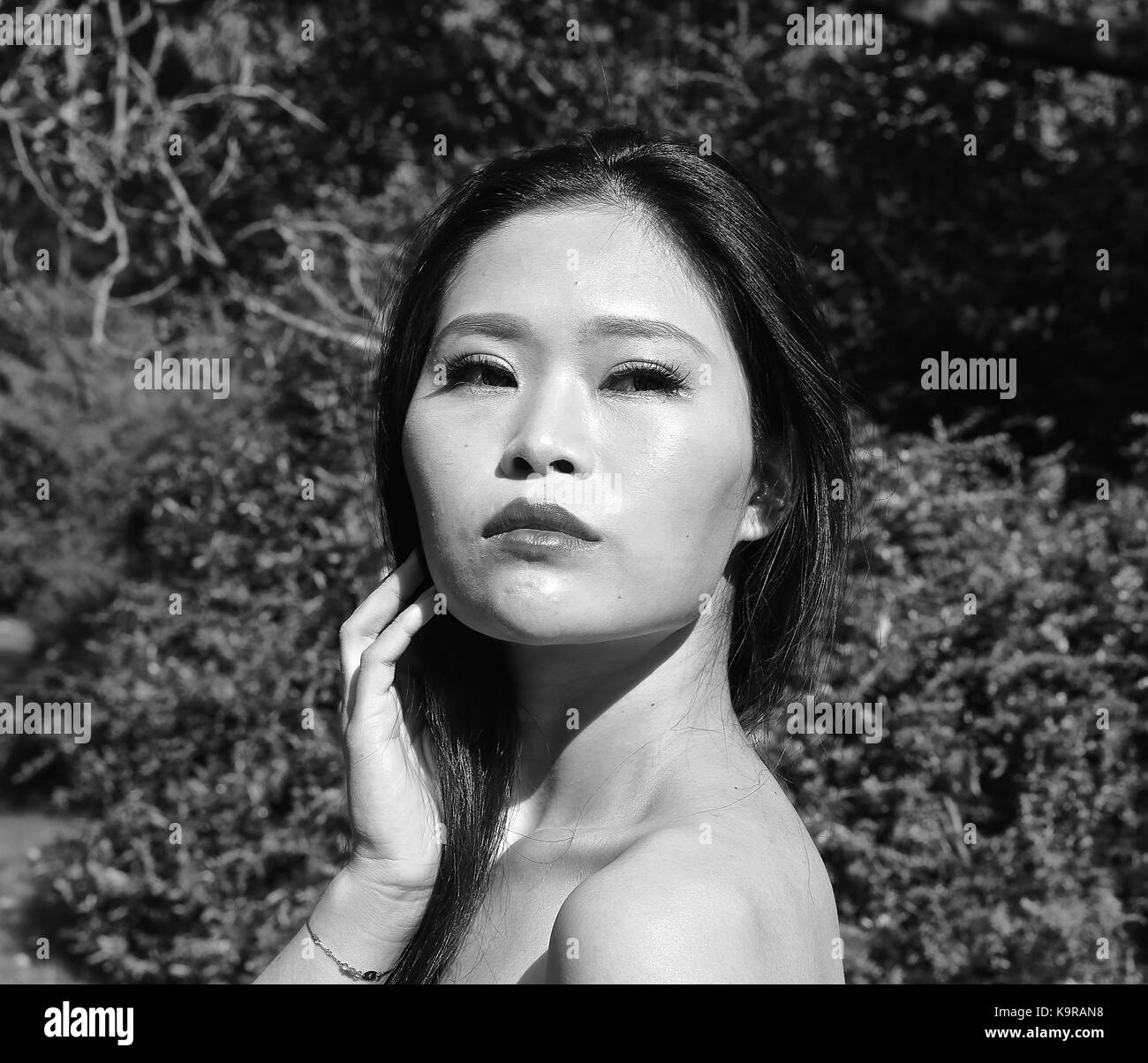 Chinese Model Stock Photo - Alamy