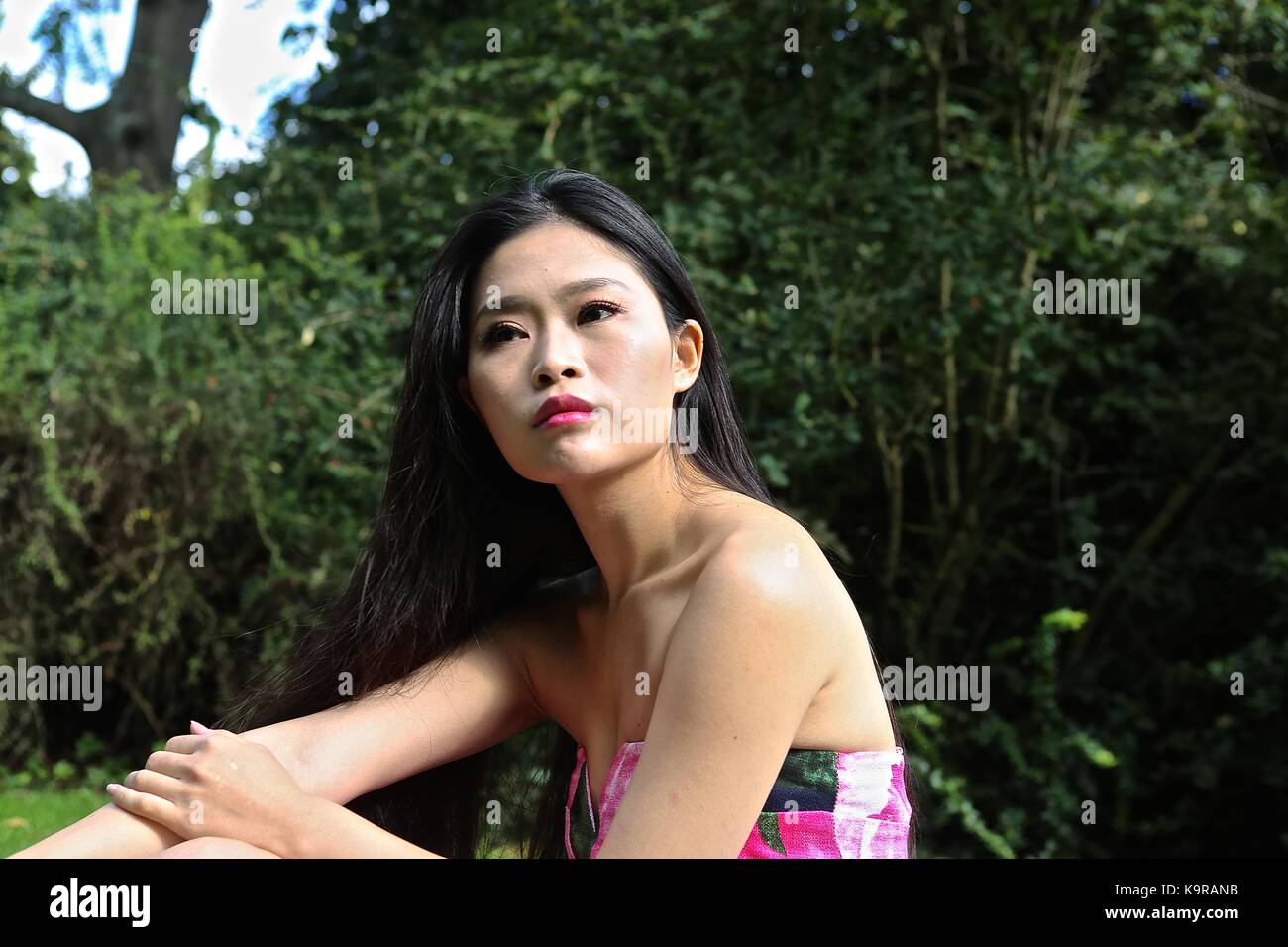 Chinese Model Stock Photo - Alamy