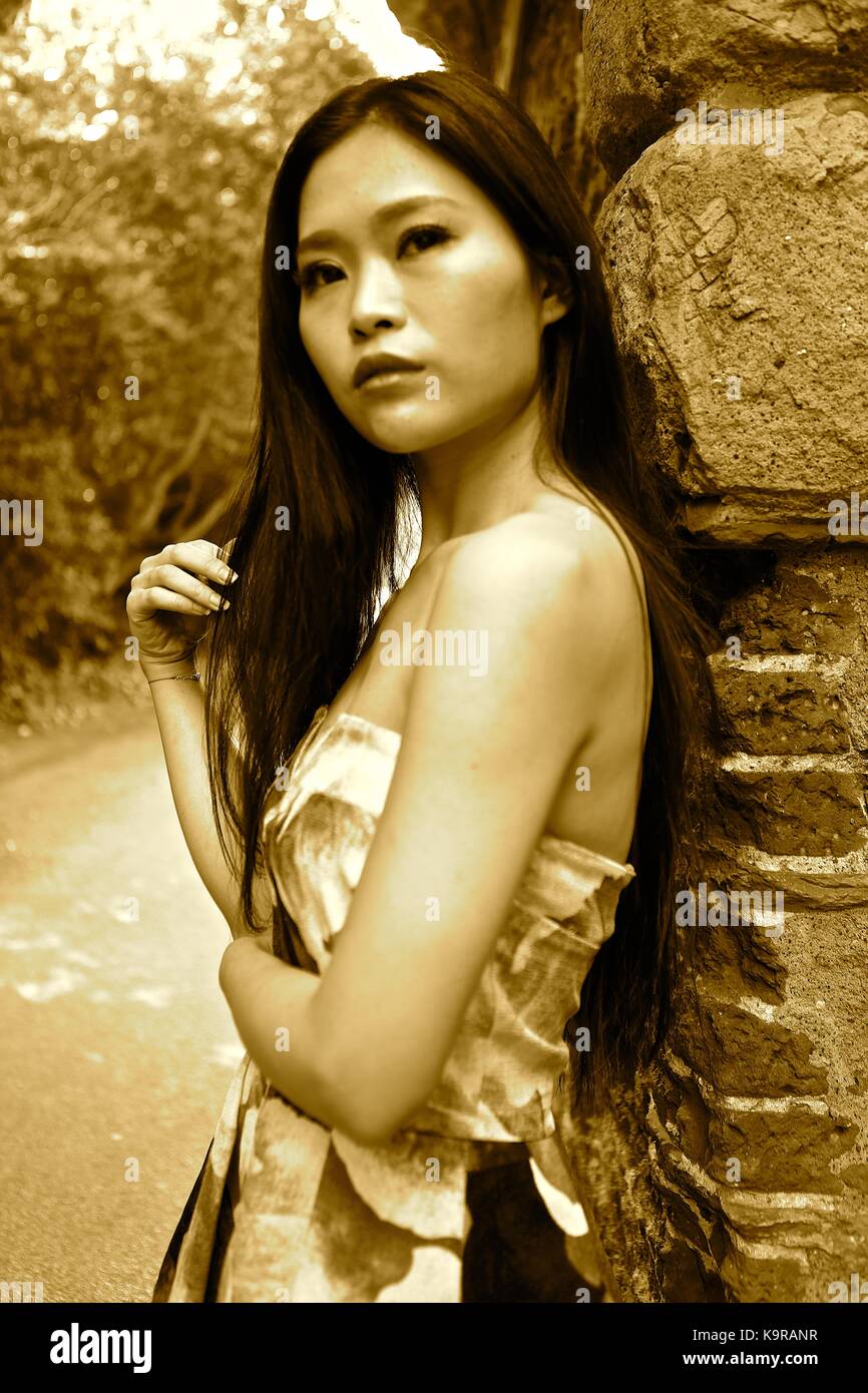 Chinese Model Stock Photo - Alamy