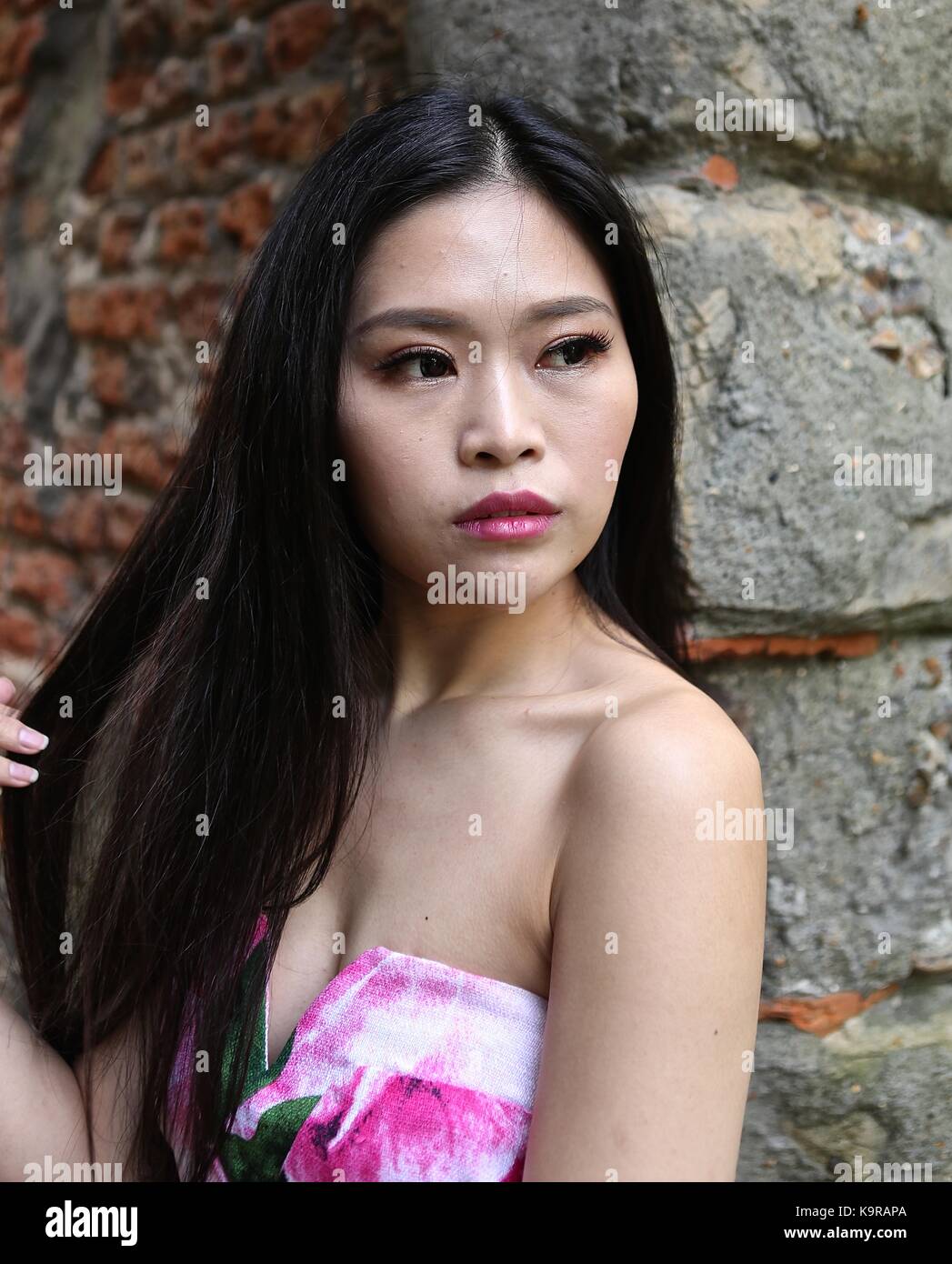 Chinese Model Stock Photo - Alamy
