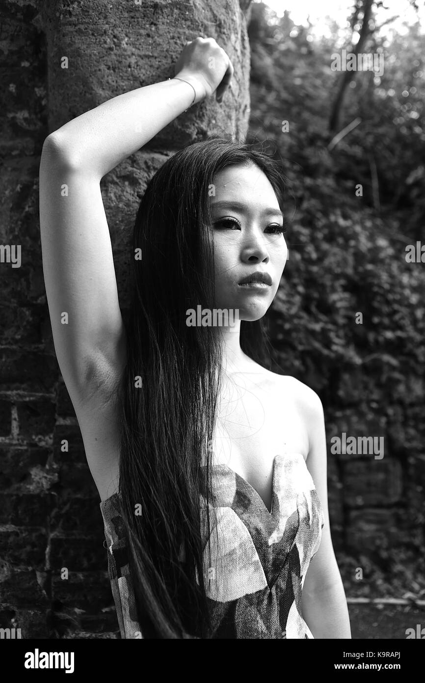 Chinese Model Stock Photo - Alamy