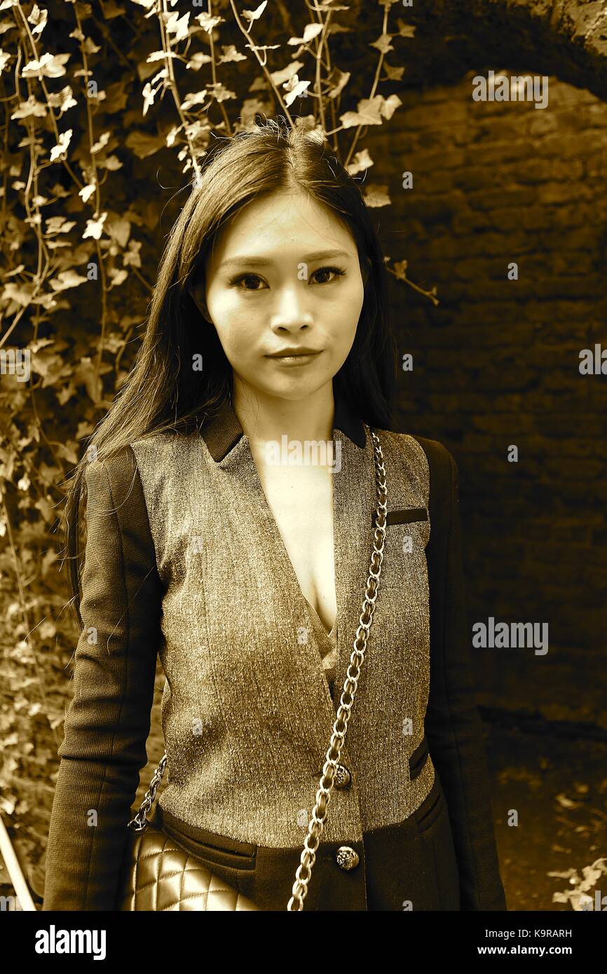Chinese Model Stock Photo - Alamy