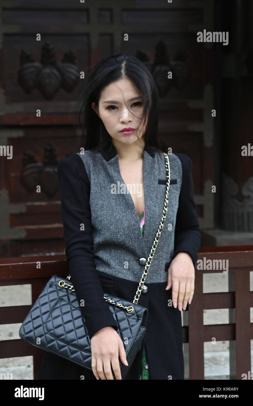 Chinese Model Stock Photo - Alamy