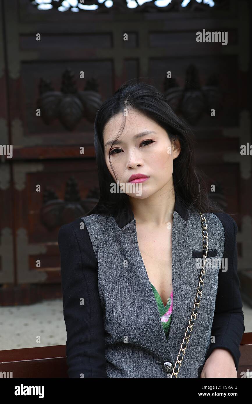Chinese Model Stock Photo - Alamy