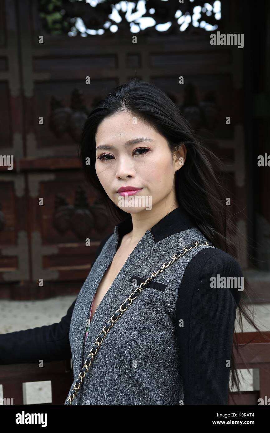 Chinese Model Stock Photo - Alamy