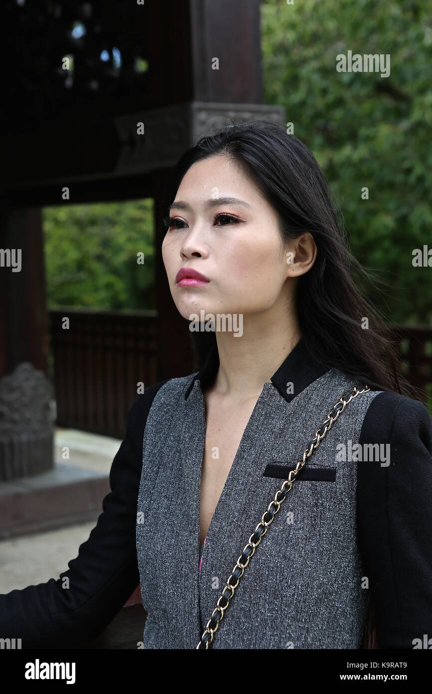Chinese Model Stock Photo - Alamy