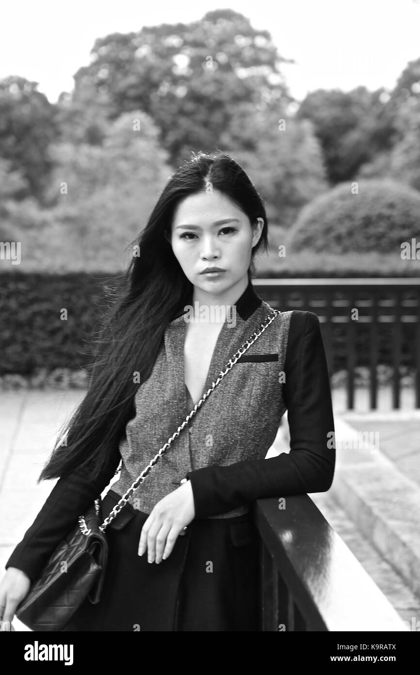 Chinese Model Stock Photo - Alamy