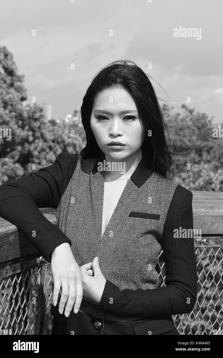 Chinese Model Stock Photo - Alamy