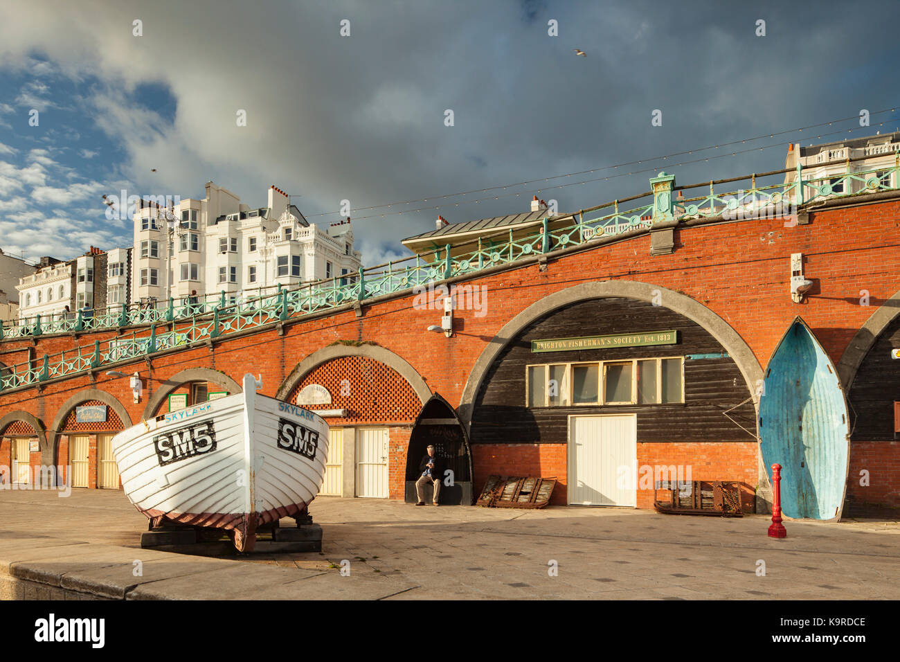 Fishing museum on Brighton seafront, East Sussex, England Stock Photo ...