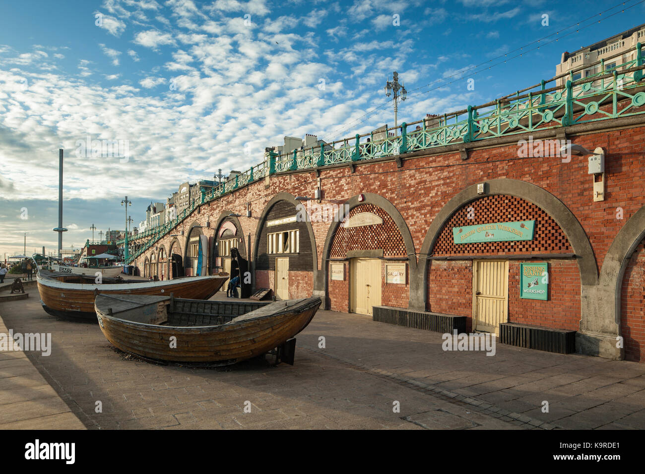Fishing Museum on Brighton seafront, East Sussex Stock Photo - Alamy