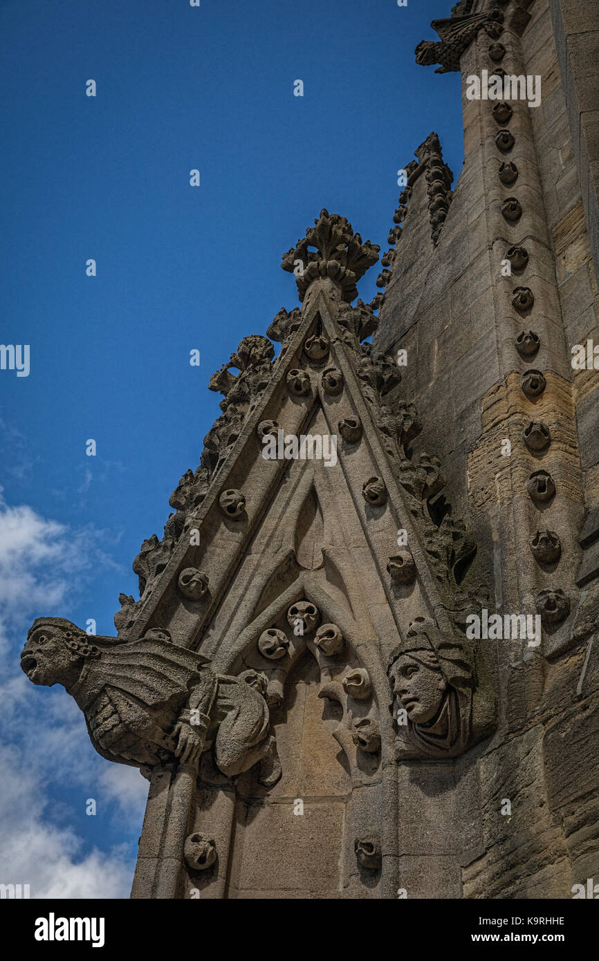 Oxford Grotesque on Church Building Stock Photo - Alamy