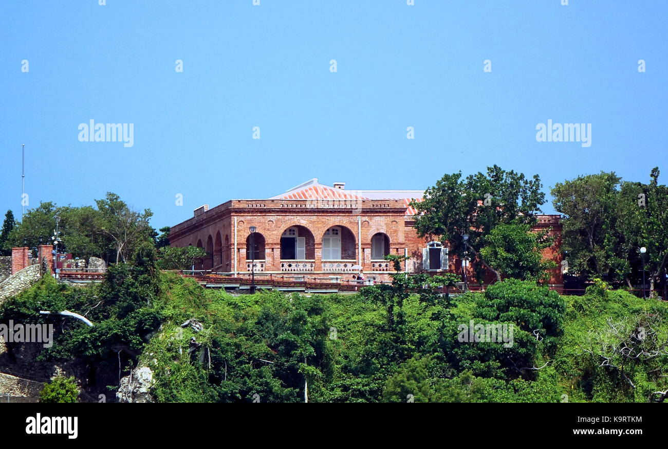 KAOHSIUNG, TAIWAN -- SEPTEMBER 12 , 2017: The historic former British ...
