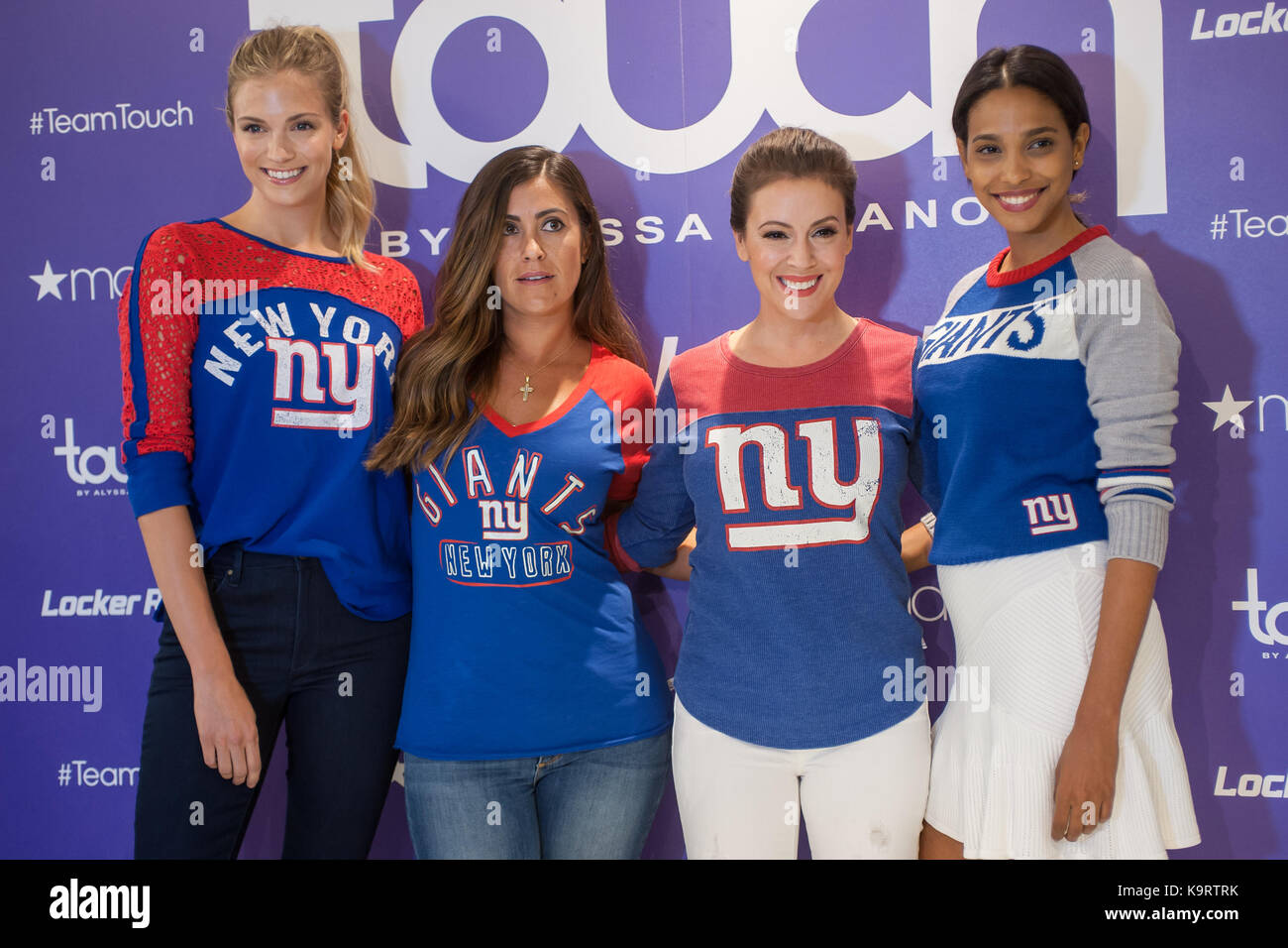 Alyssa Milano attends the launch of 'Touch by Alyssa Milano' at Macy's ...
