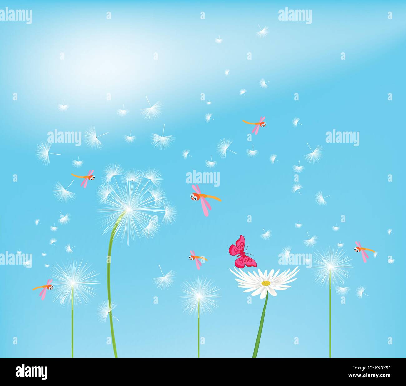 Macro scene Stock Vector Images - Alamy