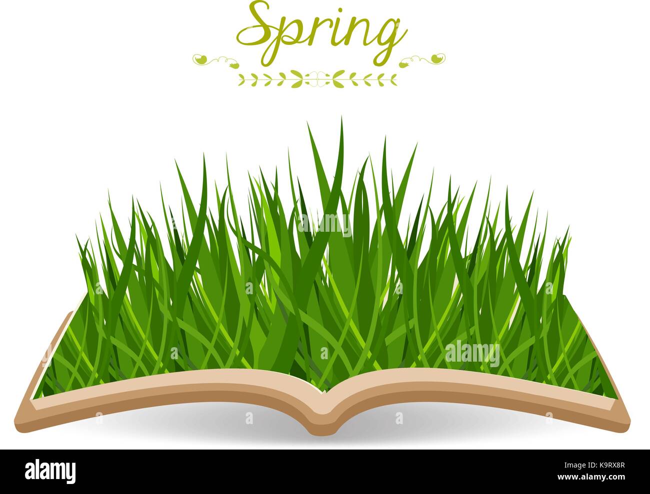 Grassland life Stock Vector Images - Alamy