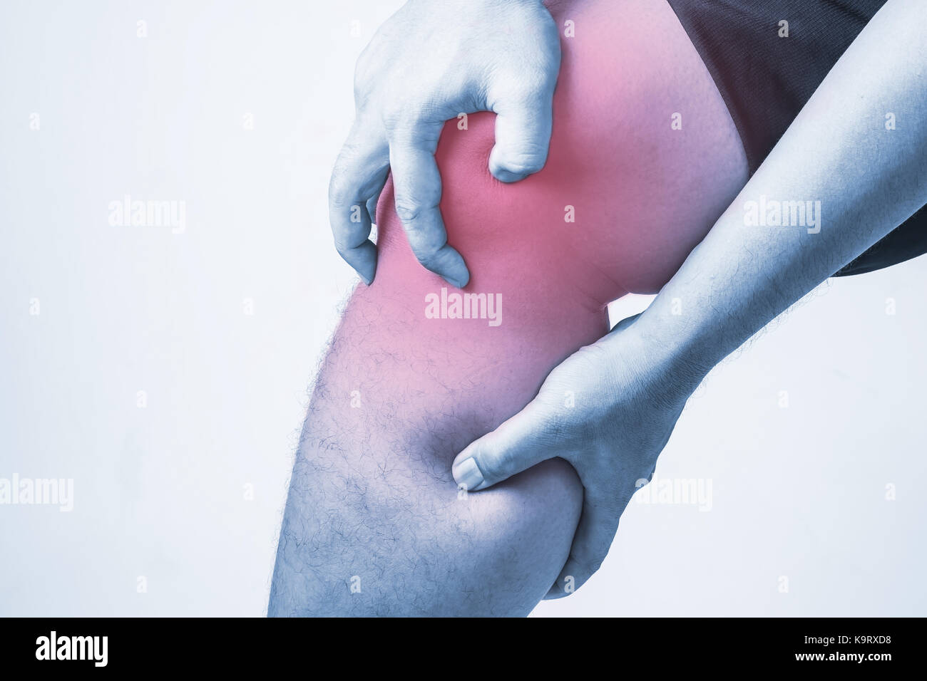 knee injury in humans .knee pain,joint pains people medical, mono tone ...