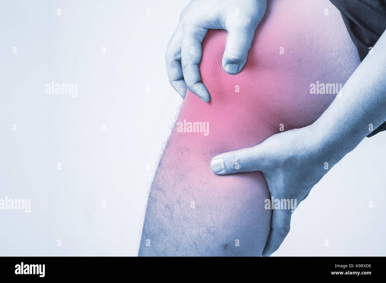 knee injury in humans .knee pain,joint pains people medical, mono tone ...