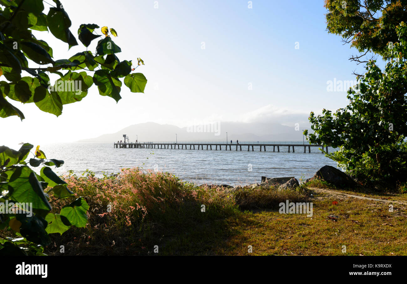 View of Cardwell Jetty, Far North Queensland, FNQ, QLD, Australia Stock ...