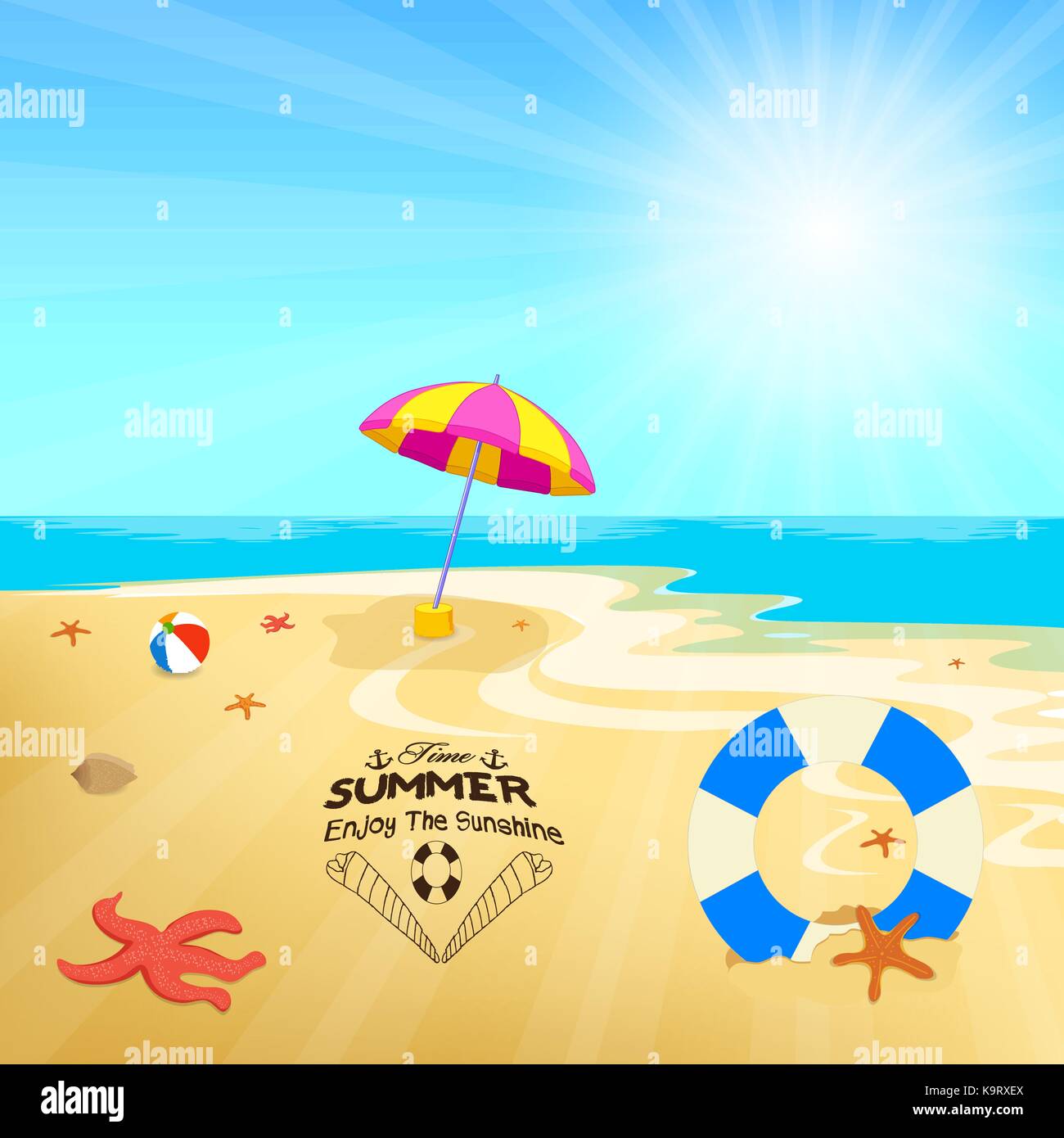 Time to enjoy Stock Vector Images - Alamy