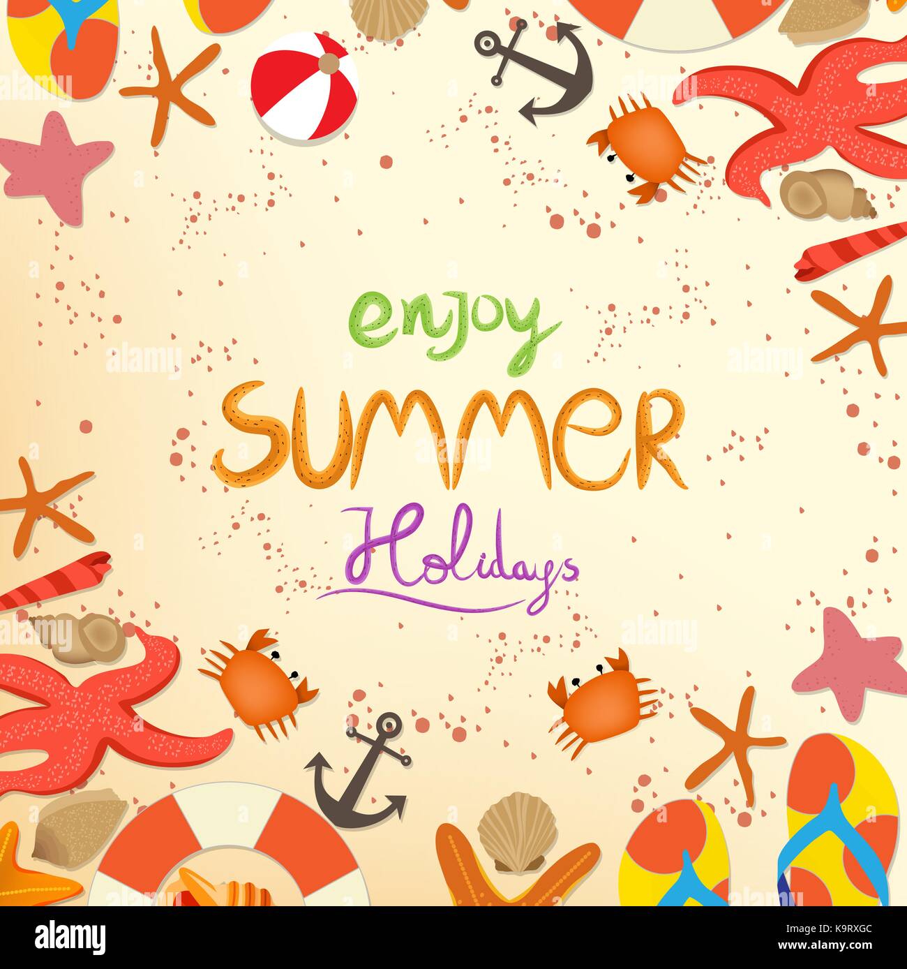 enjoy summer holiday Stock Vector Image & Art - Alamy enjoy summer holiday Stock Vector Image & Art - Alamy
