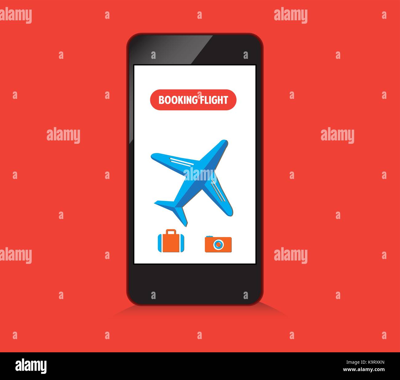 Advertising booking Stock Vector Images - Alamy