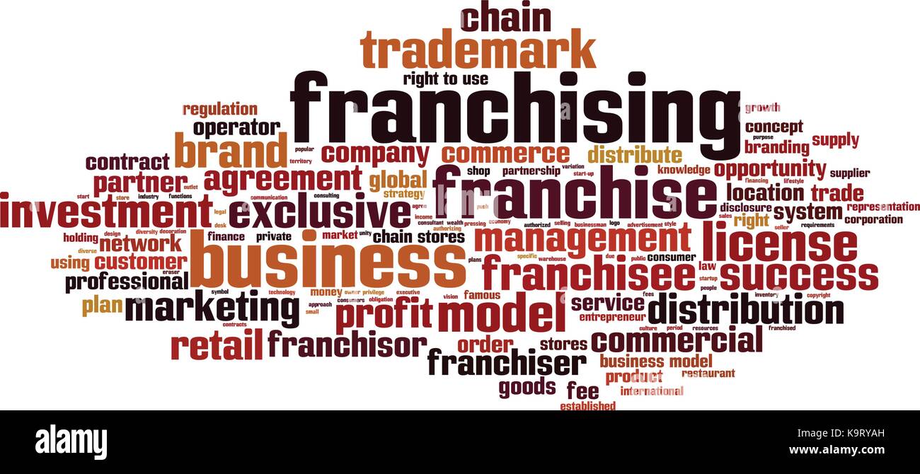 Franchising word Stock Vector Images - Alamy