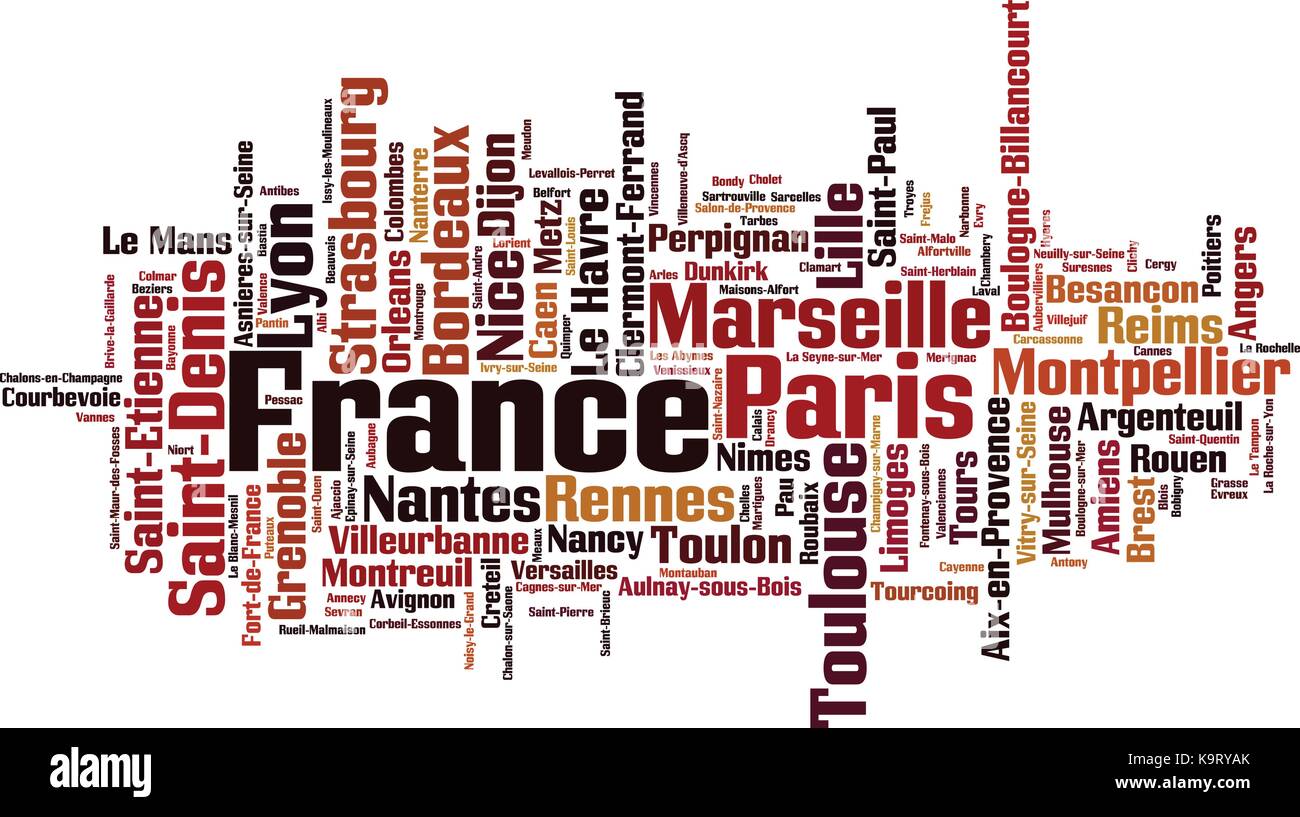 Nice france vector vectors hi-res stock photography and images - Alamy