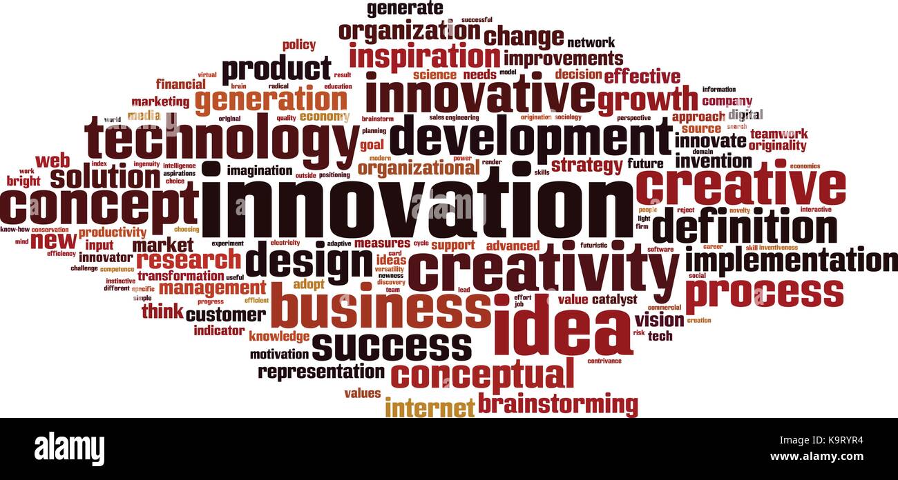 Innovation word cloud concept. Vector illustration Stock Vector Image ...