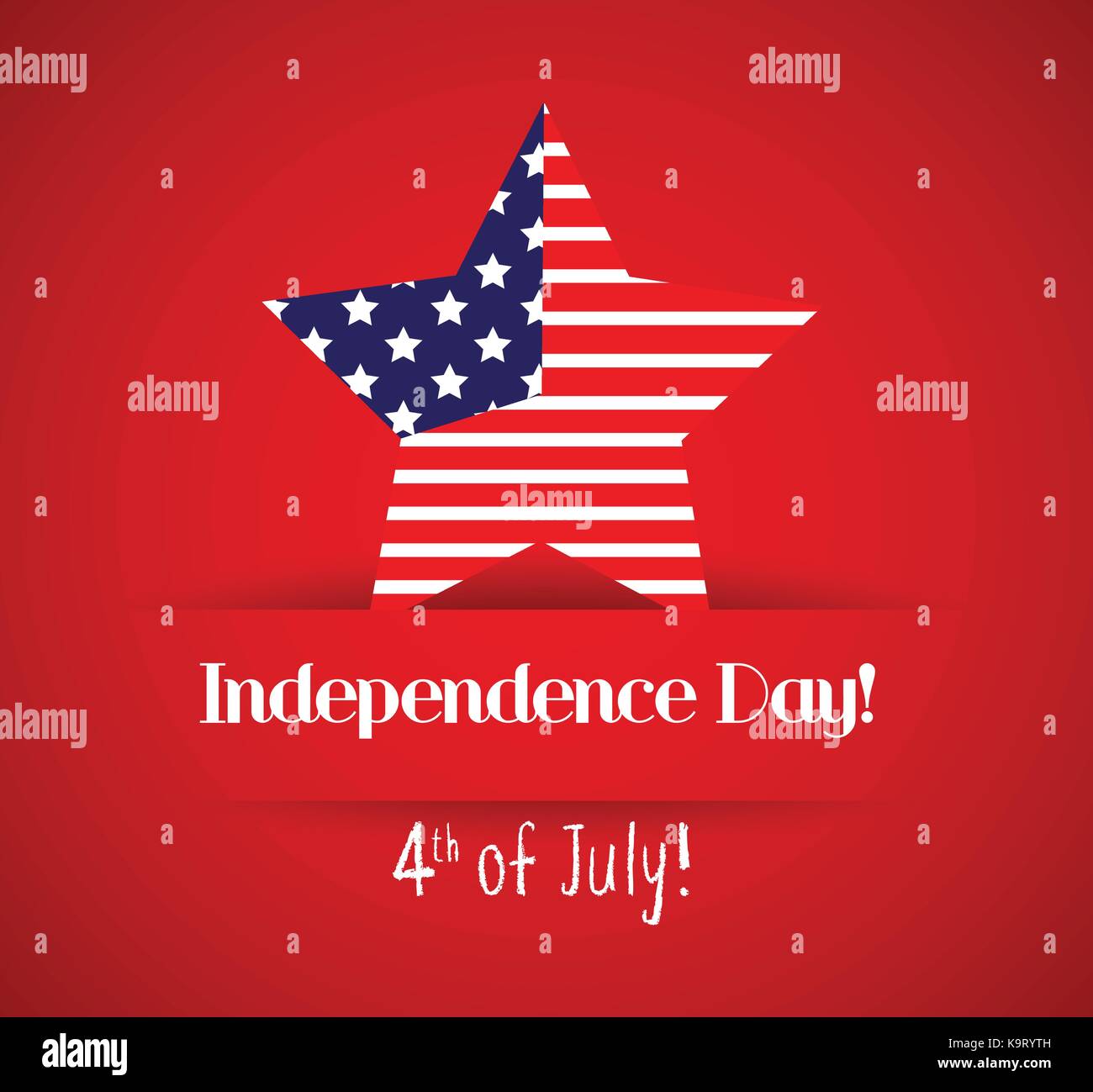 independence day 4 th july. Happy independence day Stock Vector Image ...