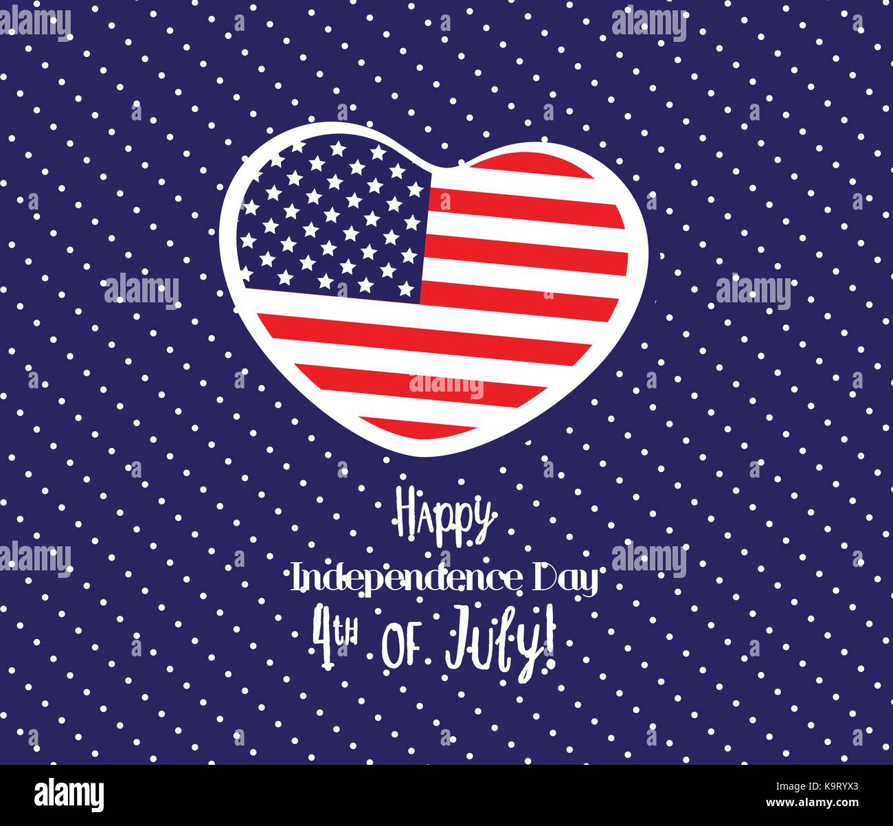Fourth of july painting Stock Vector Images - Alamy