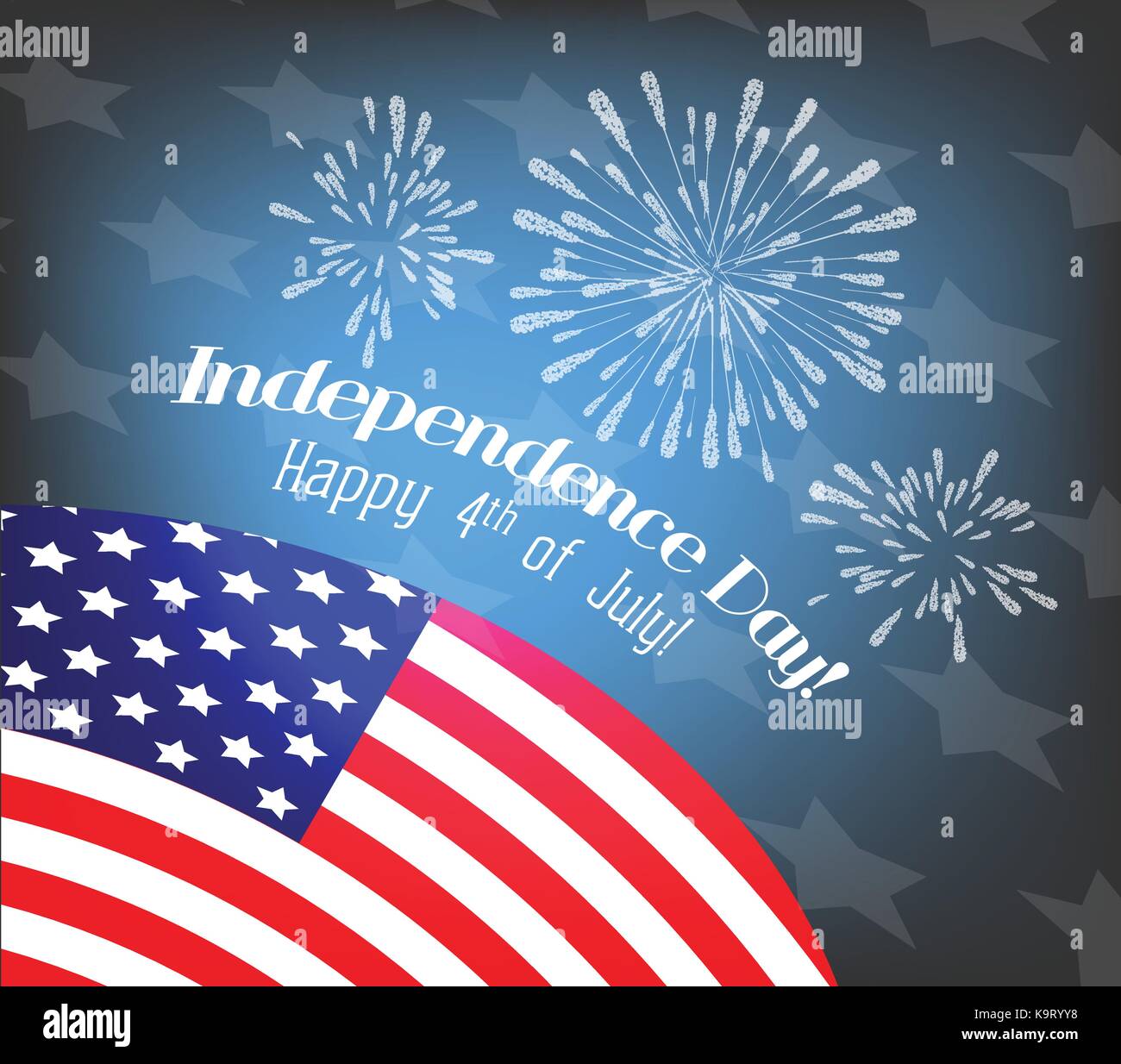 American Flag for Independence Day Stock Vector Image & Art - Alamy