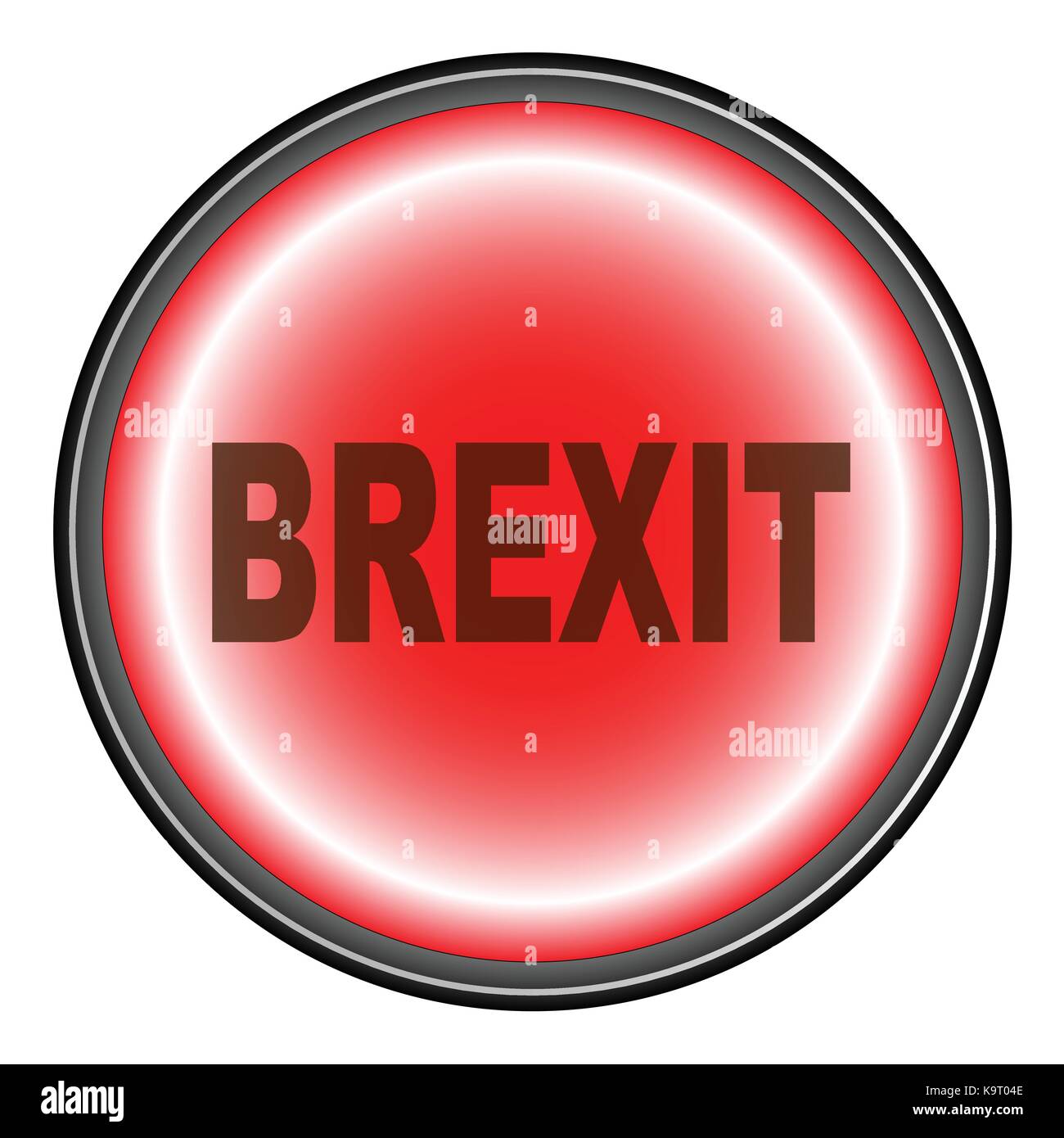 Red button on machine Stock Vector Images - Alamy