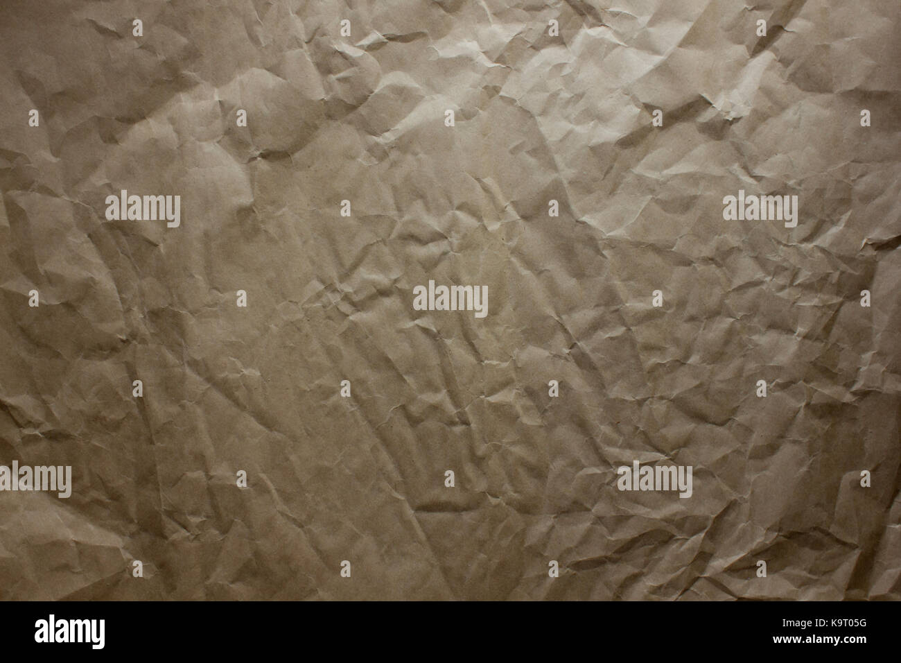 Crumpled surface of coarse wrapping paper Stock Photo - Alamy