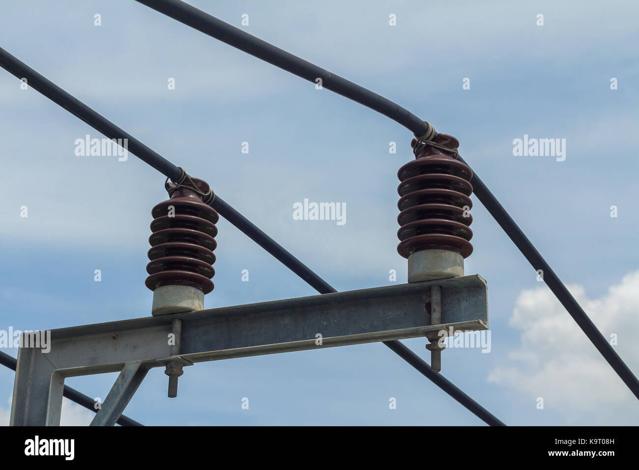 Connected Devices or switches - Components of the insulator Stock Photo ...