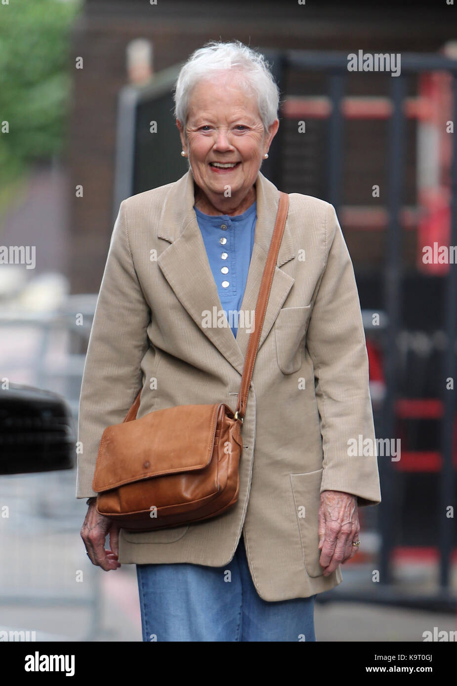 Annette Crosbie outside ITV Studios Featuring: Annette Crocbie Where ...