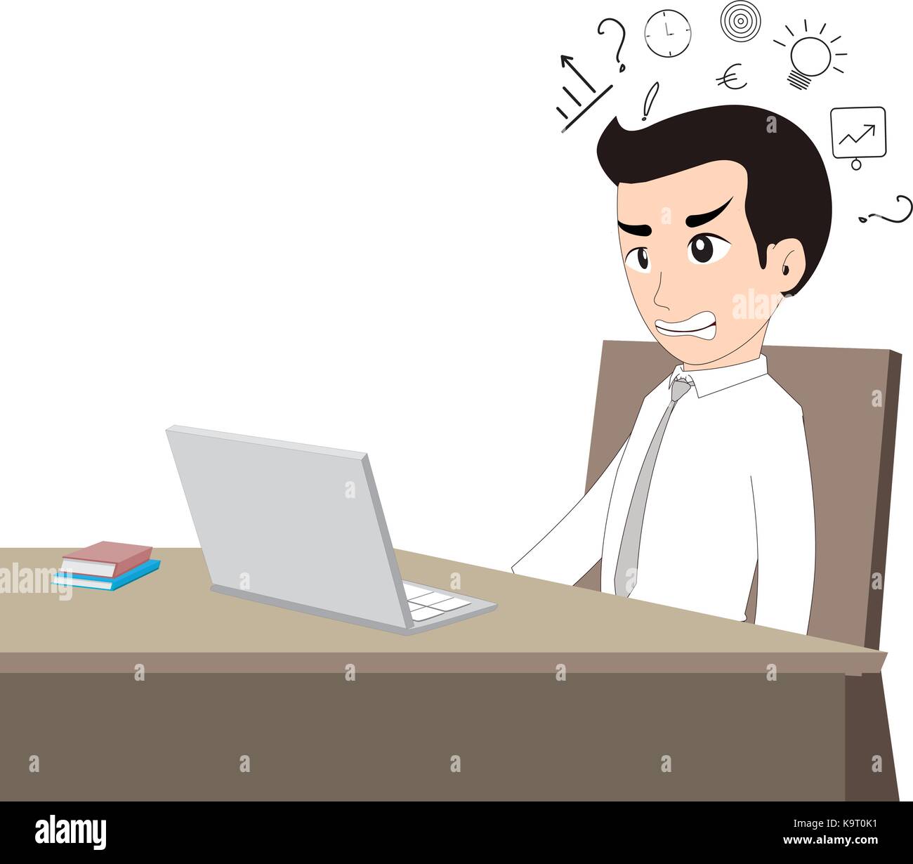 Internet confused Stock Vector Images - Alamy