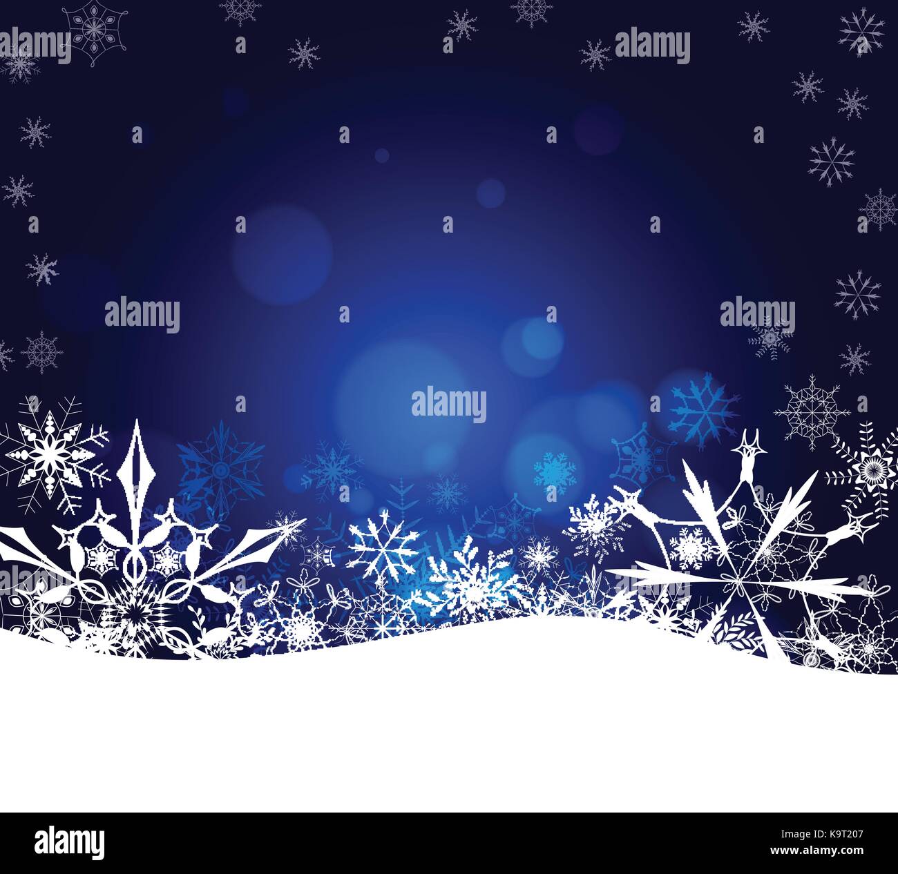 Christmas abstract snowflakes background Stock Vector Image & Art - Alamy