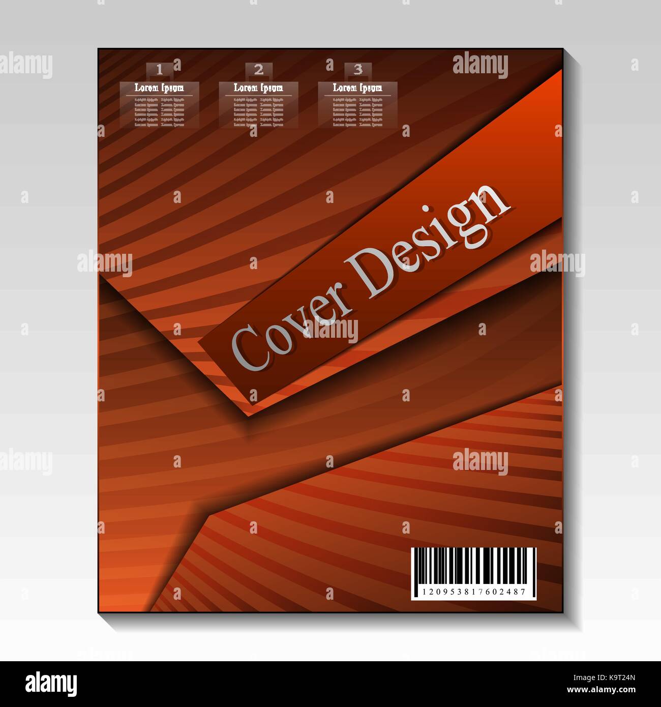Empty abstract cover design.The vector template.Concept design Stock ...