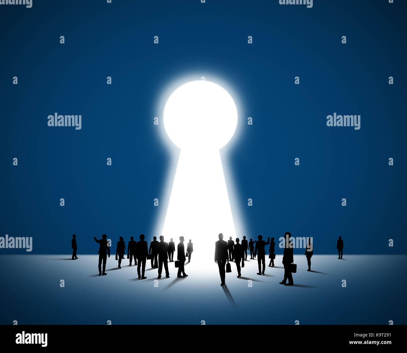 Finding key to success Stock Photo - Alamy
