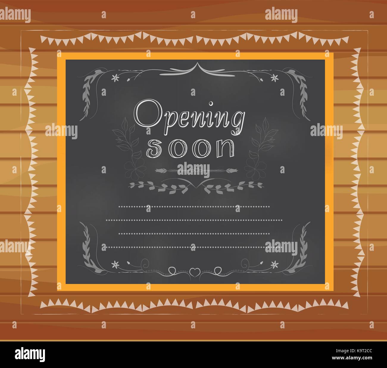 Restaurant opening soon Stock Vector Images - Alamy